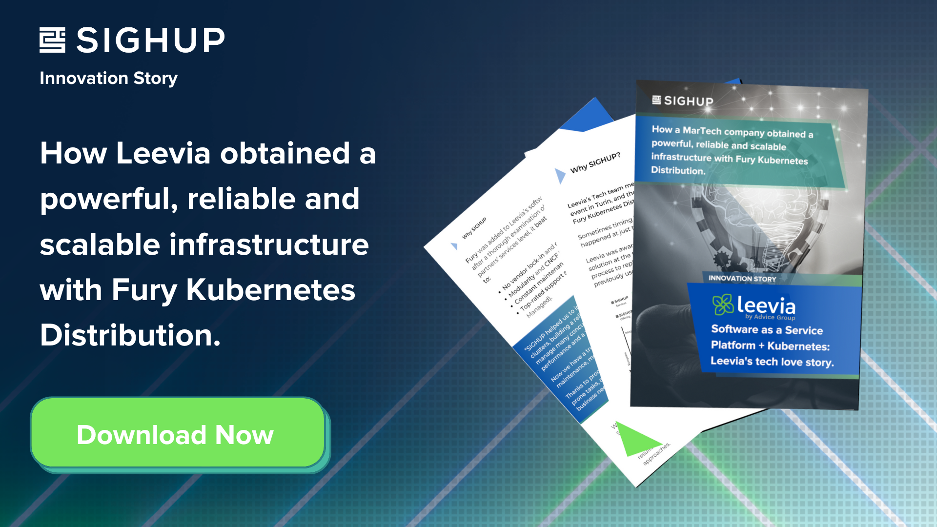 SIGHUP | Leevia's tech love story | Innovation Story